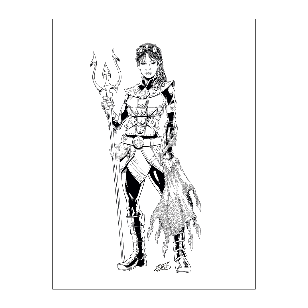 Dean Zachary Cadet Two Print - Lightraiders